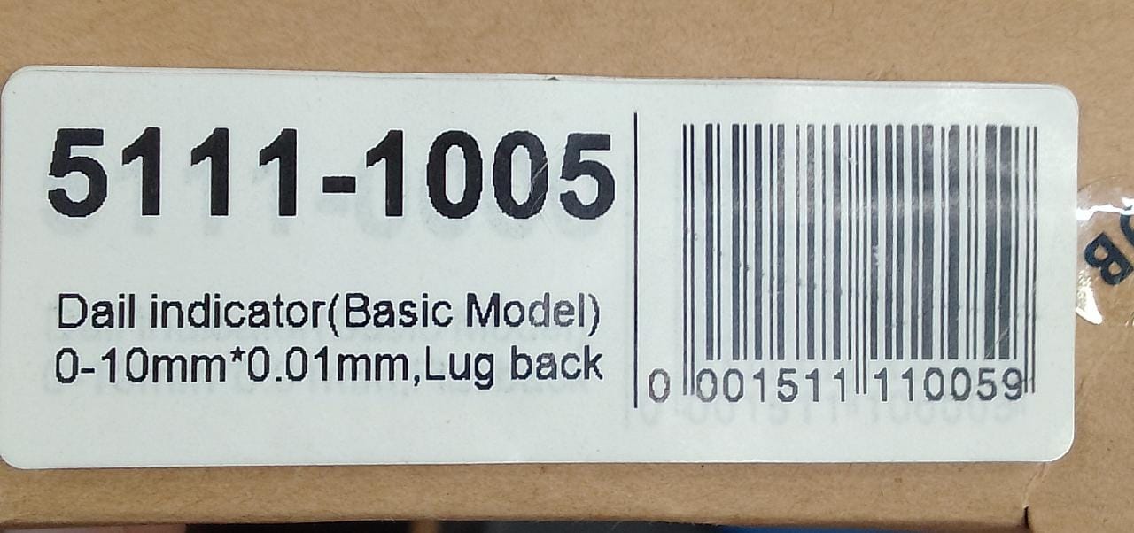 DASQUA High Accuracy Dial Indicator With Calibration Certificate ...
