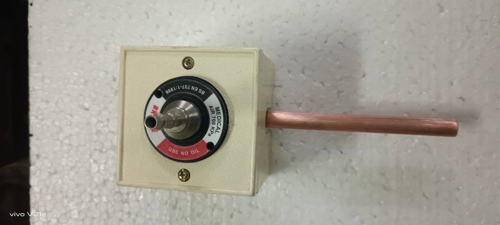 Medical Gas Outlet Air 7 Side Connection with Air 7 Probe with ...