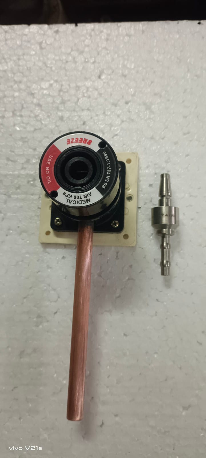 Medical Gas Outlet Air 7 Side Connection with Air 7 Probe with ...