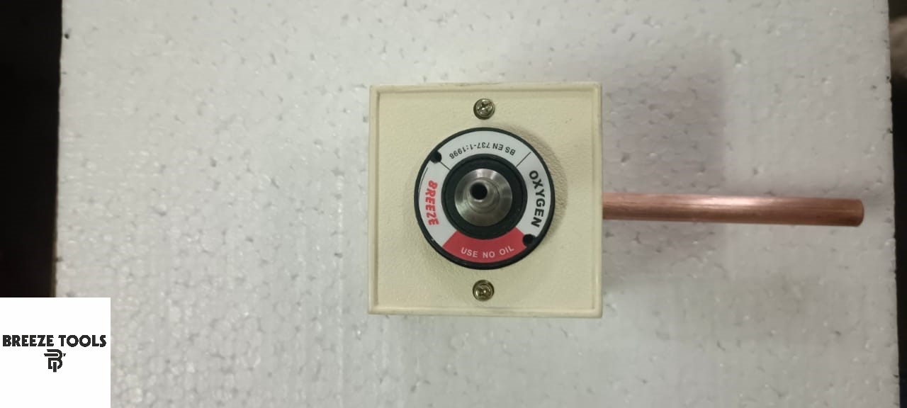 Oxygen Medical Gas Outlet Side Connection with Oxygen Probe with ...
