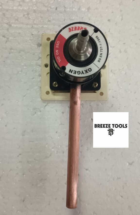 Oxygen Medical Gas Outlet Side Connection with Oxygen Probe with ...