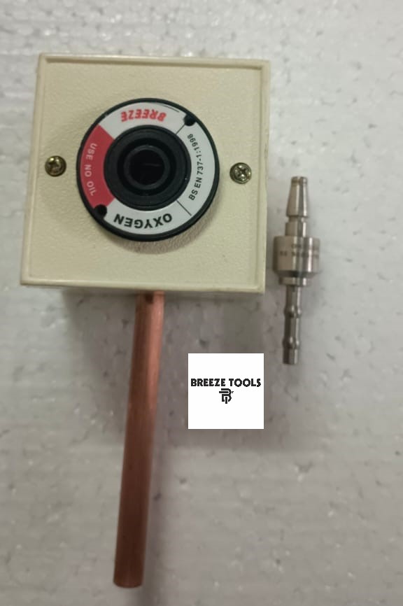 Oxygen Medical Gas Outlet Side Connection with Oxygen Probe with ...