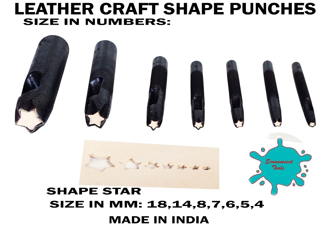 Leather Craft Shape Punch Design Star - Breeze tools
