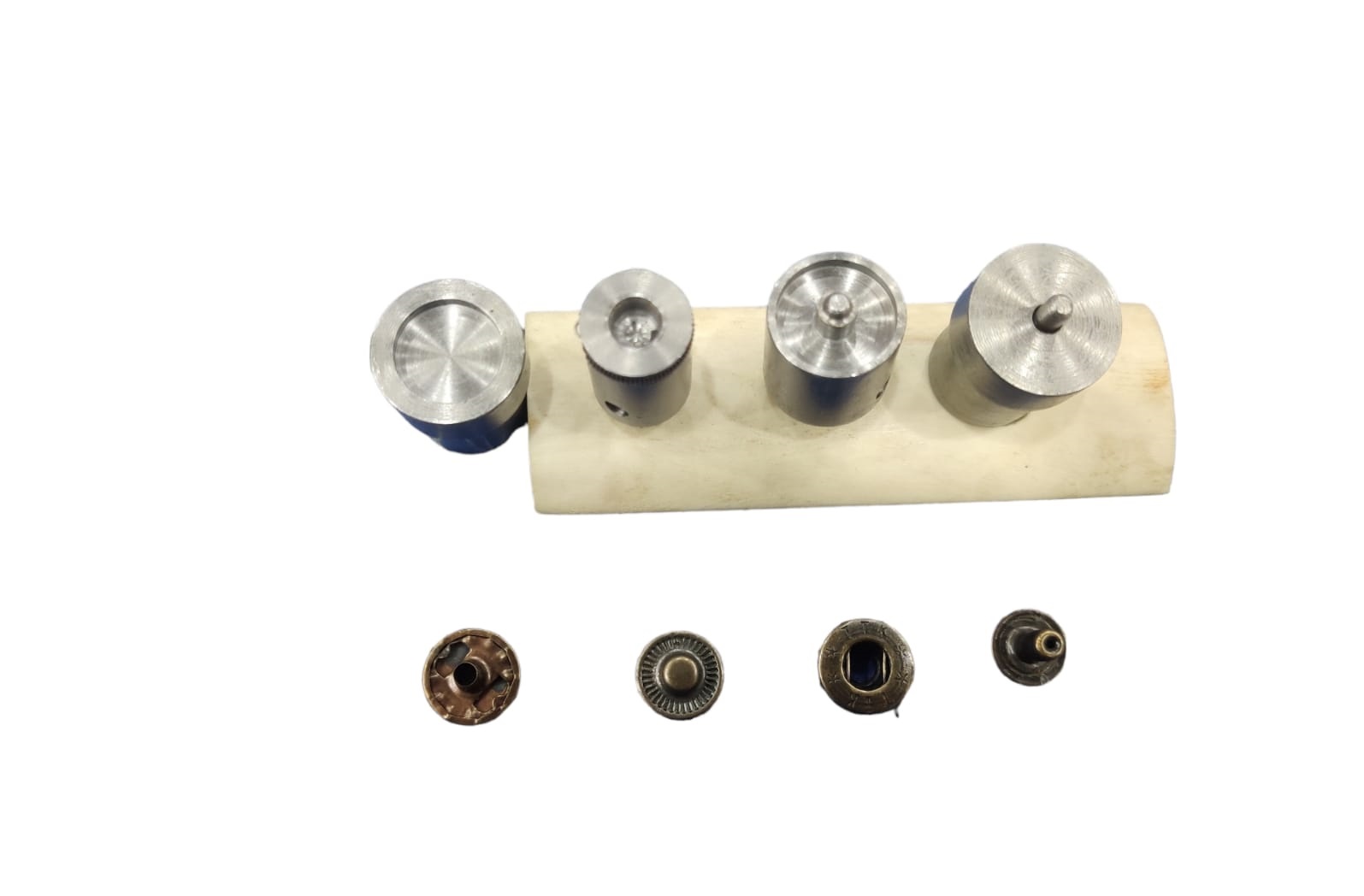 15 mm Spring Snap Button Die Set for Hand Press (Vt-8) - Breeze tools