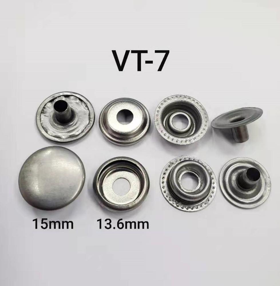 15 mm Ring Snap Button Die Set for Hand Press (VT-7) - Breeze tools