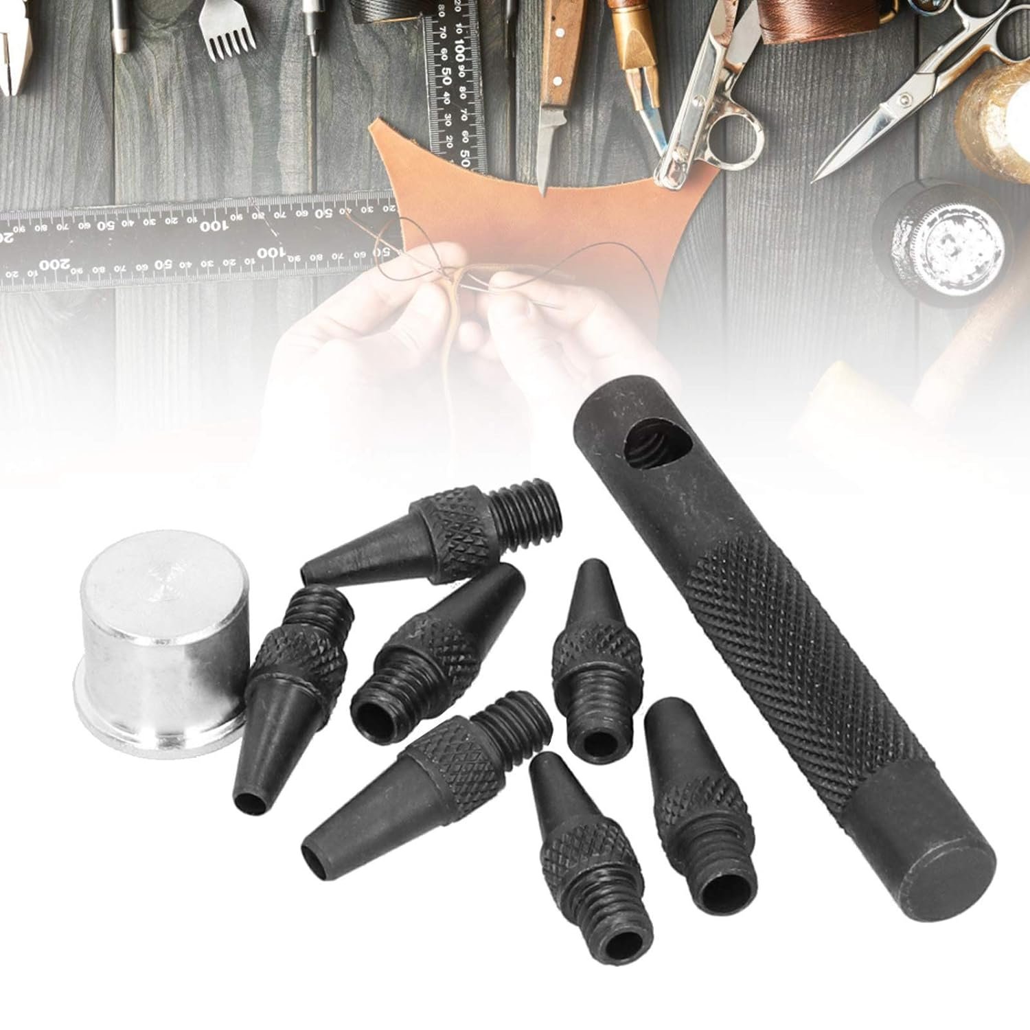 Mini Hole Punch Set with Anvil - Breeze tools