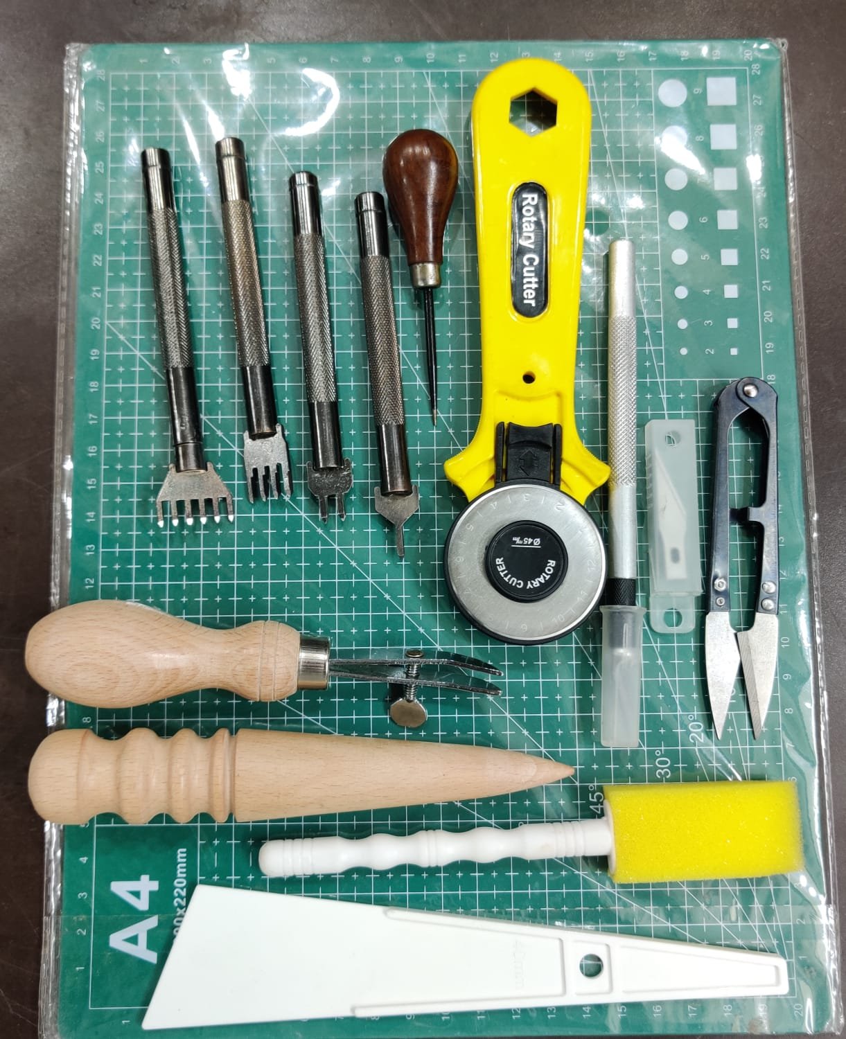 BreCraft®Beginners Leather Craft Tool Kit - Breeze tools