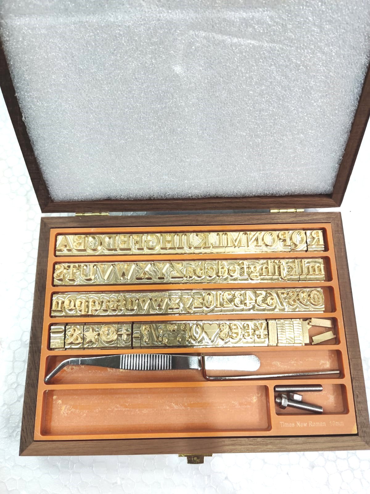 BreCraft®Brass Letter Alphabet Stamp Set, For Leather Stamping - Breeze ...
